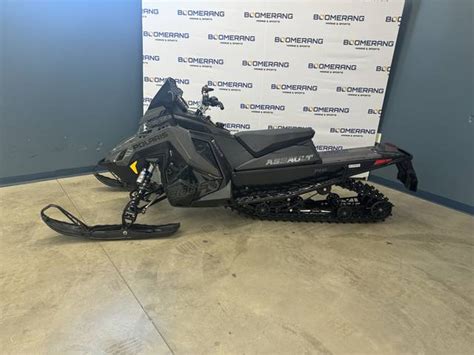 2024 Polaris® Patriot Boost Switchback Assault 146 Gloss Black Boomerang Marine And Sports