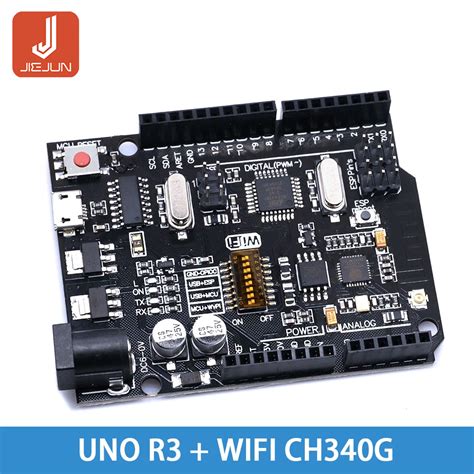 Uno R3 Official Box Atmega16u2 Unowifi R3 Original Atmega328p Chip Ch340g For Arduino Uno R3
