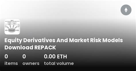 Equity Derivatives And Market Risk Models Download Repack Collection