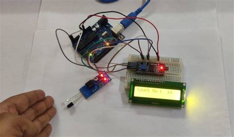 Counter Using IR And Arduino Object Counter With Arduino Using IR Sensor