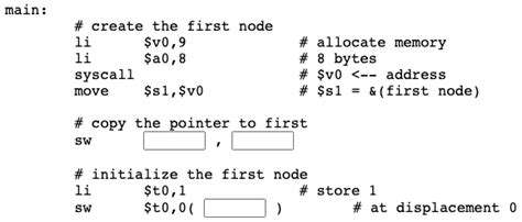Part 9 Data Structures In Assembly Language Course Notes