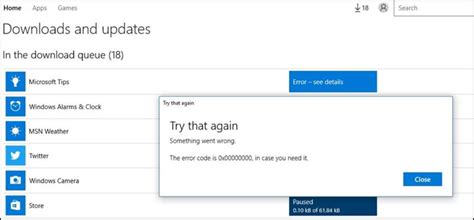 fix microsoft store error code 0x00000000 on windows 11 10