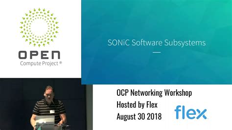 Ocp Networking Workshop Flex Breakout Sonic Software Architecture