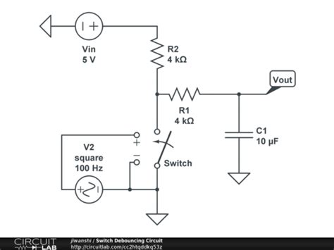 Switch Debouncing Circuit Circuitlab