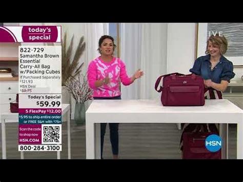 Hsn Samantha Brown Luggage Collection 02282023 12 Am Youtube