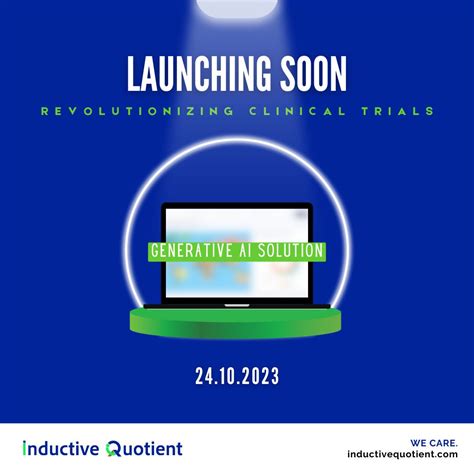 Generative Ai For Clinical Trials Coming Soon Inductive Quotient