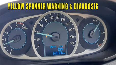 Car Warning Light Car With Spanner At Sandra Bump Blog