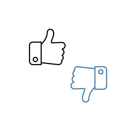 preference concept line icon simple element illustration preference