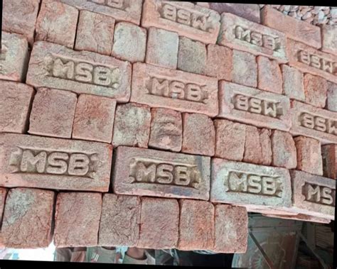 Msb Red Bricks 9 In X 4 In X 3 In At ₹ 845piece In Hyderabad Id