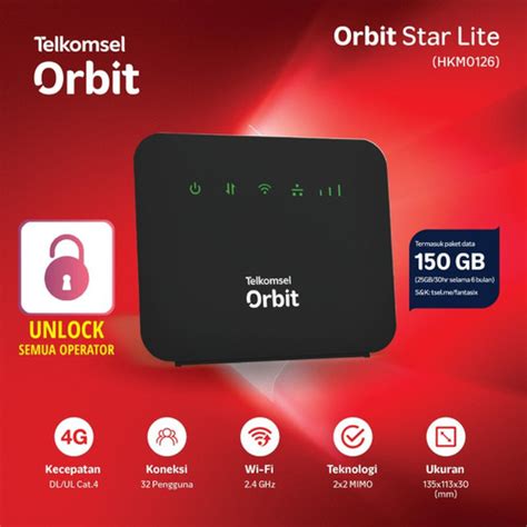 Jual Modem Wifi Home Router G Telkomsel Orbit Star Lite Free Kuota Orbit Star G Jakarta