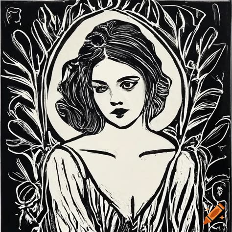 Many Small Flowers In Lino Print With Pastel Colors On Craiyon