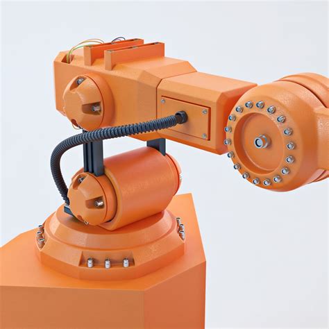 산업용 로봇 팔 04 3d 모델 79 Obj Max 3ds Free3d