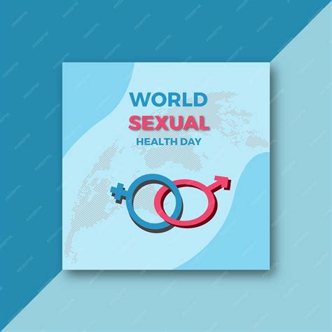 Premium Vector World Sexual Health Day Celebration Social Media Post