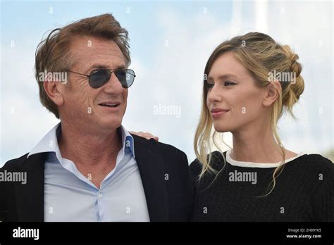 Th Edition Of The Cannes Film Festival Actress Dylan Penn And Her Father Sean Penn Posing