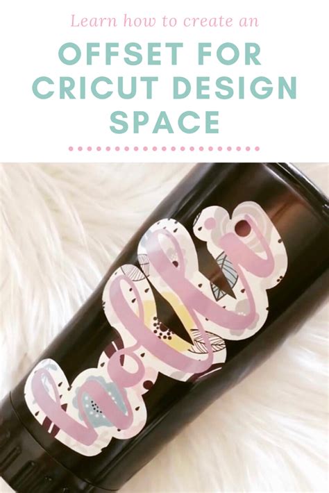 One Of The Questions I Get Asked All The Time Is About Creating An Offset For Cricut Design
