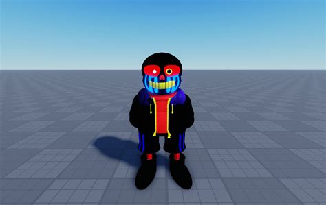 Error Sans Old Model By Difuzfr On Deviantart