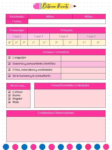 Bit Cora Diario Escolar Material Educativo Y Material Did Ctico