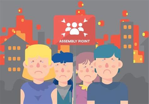 Assembly Point Vector Art Icons And Graphics For Free Download