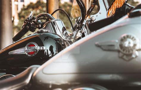 Detail Of A Harley Davidson Motorcycle By Algorithmiccreative On Deviantart