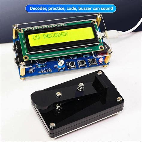 Cw Morse Code Decoder Bulk Circuit Board Wireless Transmitter Receiver Diy Welding Practice