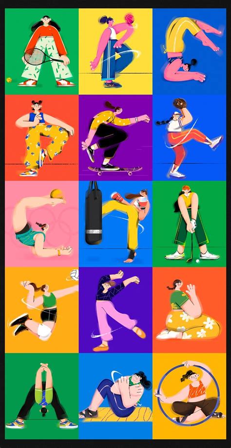 如何让人物插画更有动感？来看这篇字节跳动的实战总结！