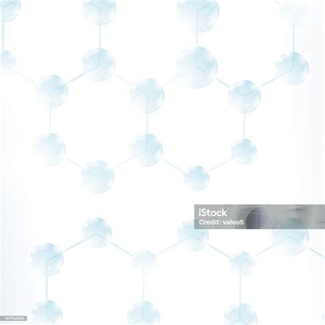 추상 분자 디자인입니다 분자 구조 및 통신 원자 신경 세포 또는 Dna 과학적 배경 6 각형 유전 구조 0명에 대한 스톡 벡터 아트 및 기타 이미지 Istock