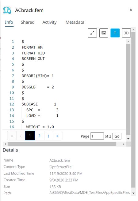 View A Preview Of The File Contents