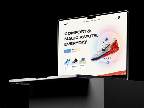 Nike Sneakers Website Design Ui On Behance
