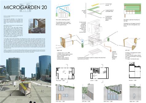 Architecture Project Cultivable Green Roof With Integrated Compost
