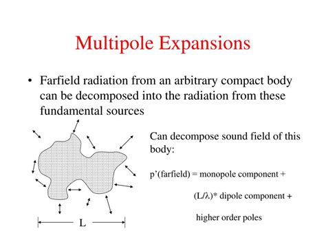 Ppt The Application Of Multipole Expansions To Unsteady Combustion Problems Powerpoint