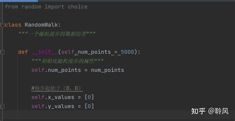 使用python实现随机漫步 知乎