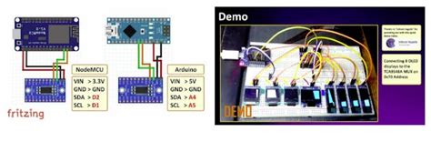 Tca9548a I2c Multiplexer Module With Arduino And Nodemcu Arduino Project Hub