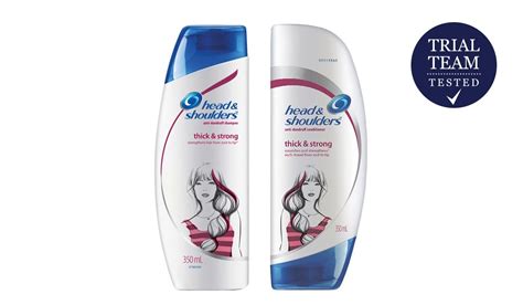 Head Shoulders Thick Strong Trial Team Shampoo Review Head Shoulders