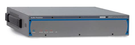 Hearing Aid Audio Testing With Apx500 Analyzers Audio Precision The Global Leader