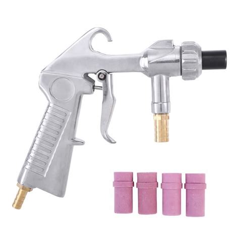 Sableuse Sandblaster Air Siphon Avec 4 Buses En Céramique Piece