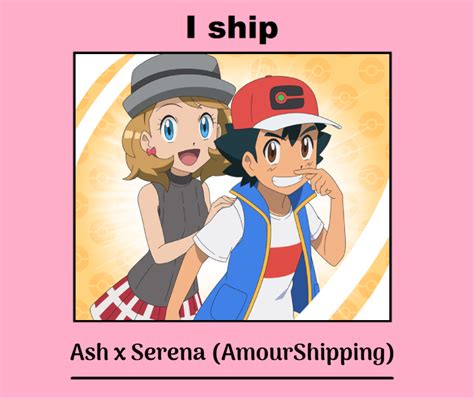 I Ship Ash X Serena Amourshipping My Version By Lady66647 On Deviantart
