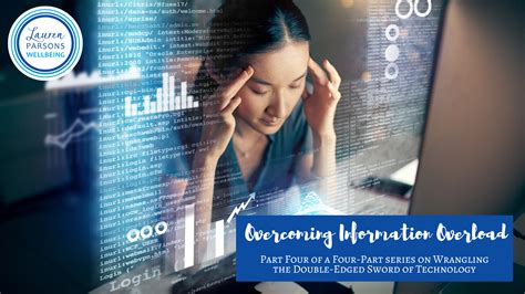 Overcoming Information Overload Lauren Parsons Wellbeing