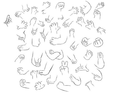 Hands Hands Hands Chibi Drawings Hand Drawing Reference Chibi Sketch