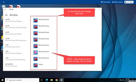 How To Set Access Default Apps In Windows — Virtual Cloud Desktops For Access Databases Use