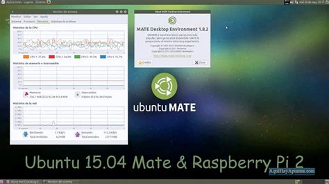 Ubuntu 1504 Mate And Raspberry Pi 2 Youtube