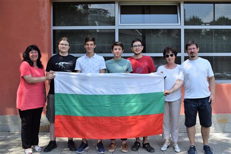 Страхотно представяне и 4 медала за българските ученици по биология от Международната олимпиада