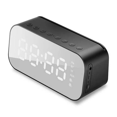 Havit Mx701 Wireless Bluetooth Speaker With Alarm Clock Radio