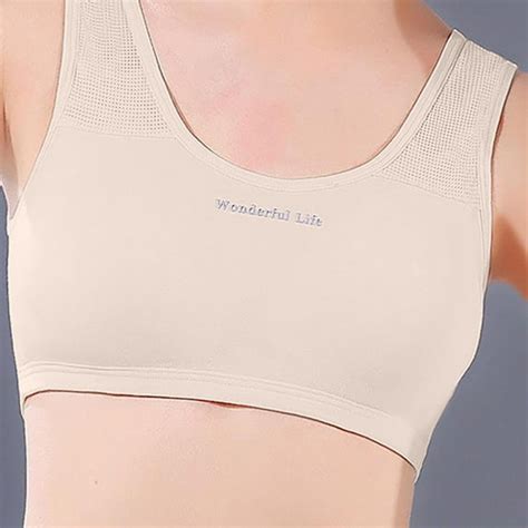 Babcutegg Teen Girls Bra With Elastic Thin Style Cute Pattern Girls
