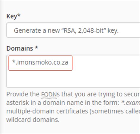 How To Generate A Csr Wildcard Ssl In Cpanel