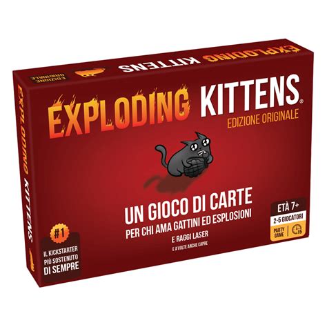 Exploding Kittens Board Game Asmodee Italia