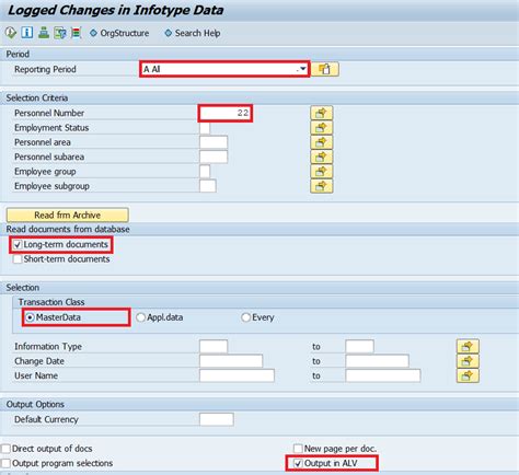 Enable Change Log For SAP HCM Infotypes SAP Tutorials