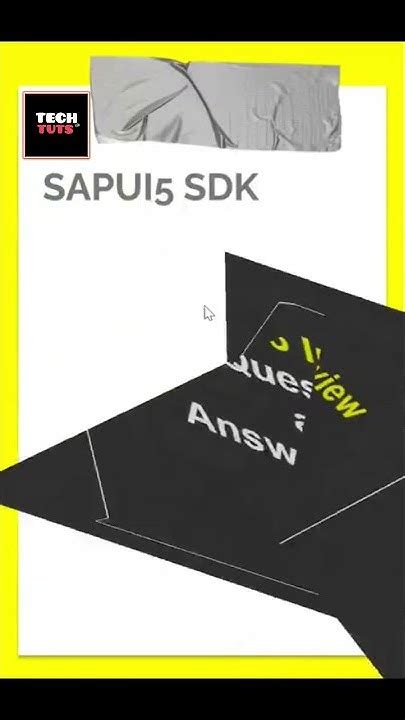 sapinterview sapui5 sapfiori ui ux sapui interviewquestions html css javascript