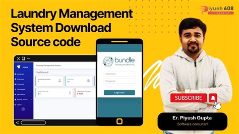 Laundry Management System Download Source Code Piyush608