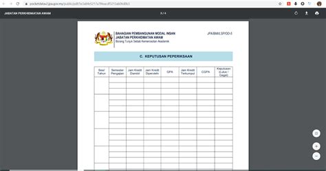 Tunjuk Sebab Kemerosotan Akademik JPA Updated 07 03 2020