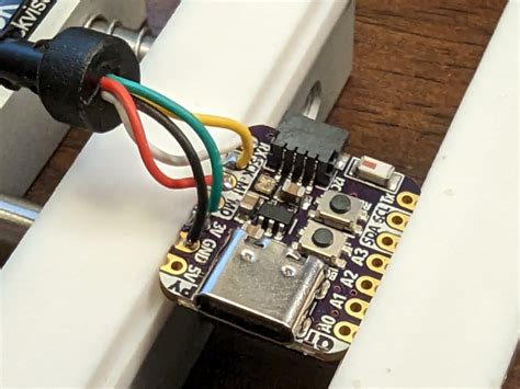 Assembly And Wiring Snes Mouse To Usb Hid With Circuitpython Adafruit